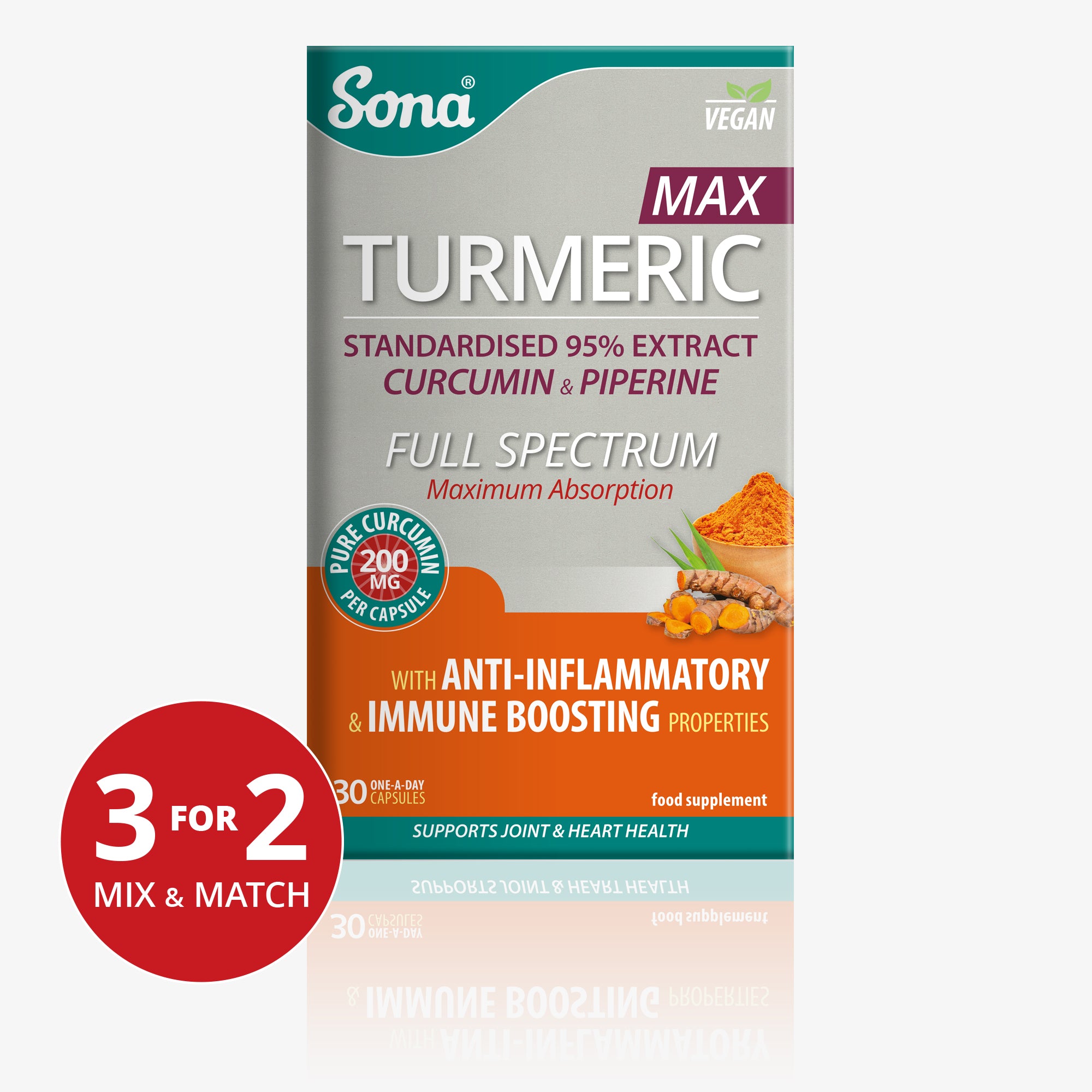Sona Turmeric MAX capsules