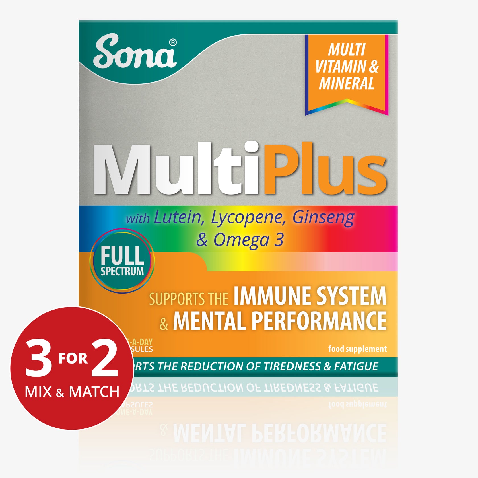 Sona Vitamins – All Products | 3 for 2 Mix & Match Offer