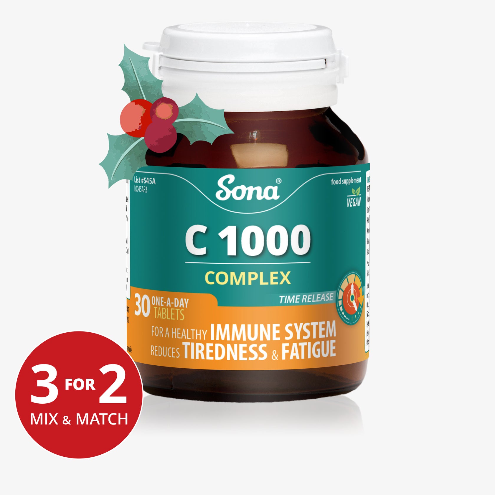 Irish Vitamins & Supplements - Get 3 for 2, Mix & Match – Sona