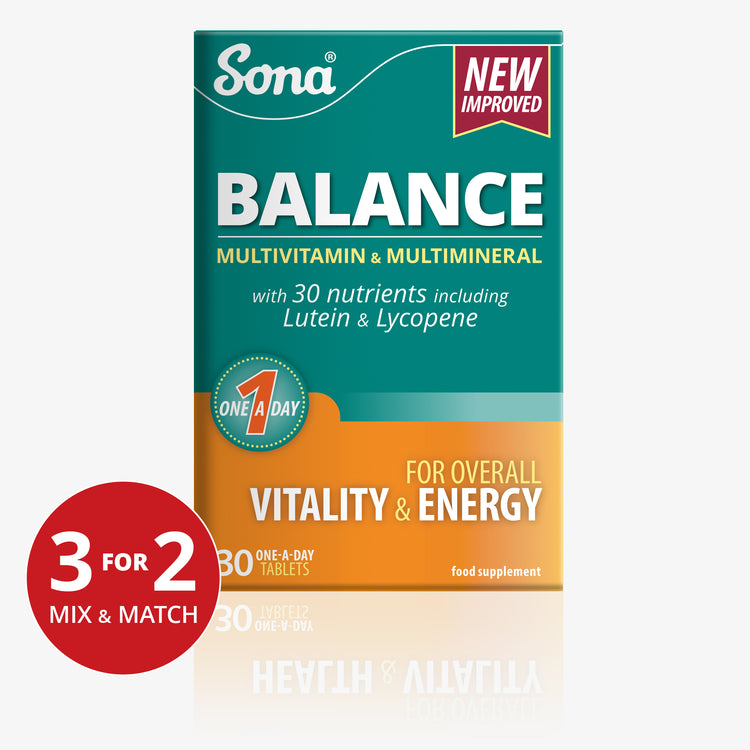 Sona Vitamins – All Products | 3 for 2 Mix & Match Offer