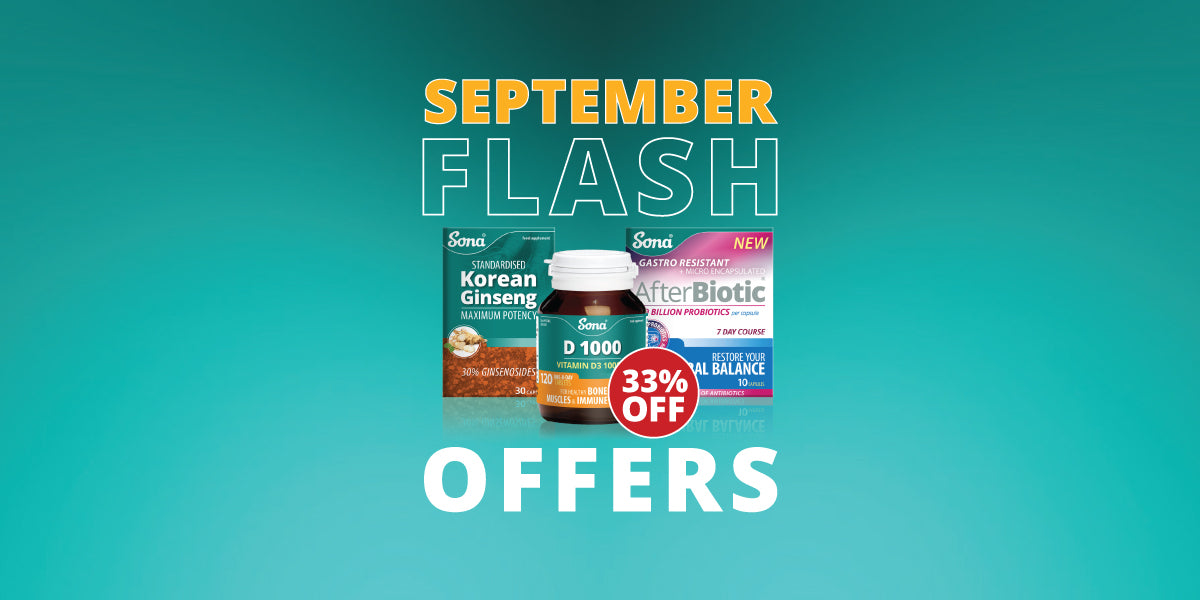 Irish Vitamins & Supplements - Get 3 for 2, Mix & Match – Sona